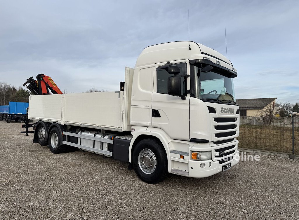 Scania G450 kamion s ravnom platformom