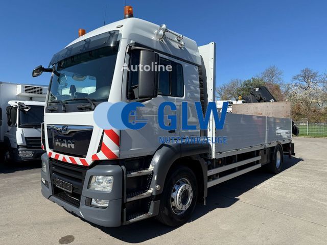 MAN TGS 18.420 L Pritsche 6,2 m*KRAN HIAB HIDUO 138 kamion s ravnom platformom