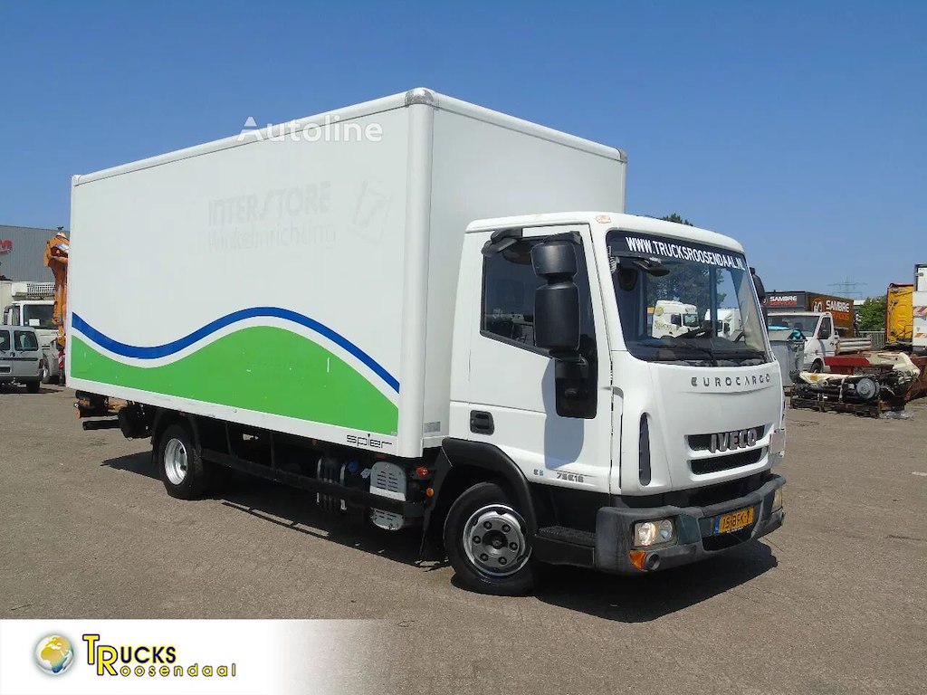IVECO ML 75 E18 + MANUAL + EURO 5 kamion furgon