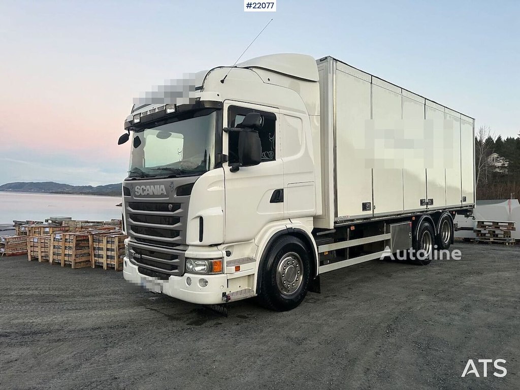 Scania 2013 Scania G480 6x2 skapbil med full sideåpning kamion furgon