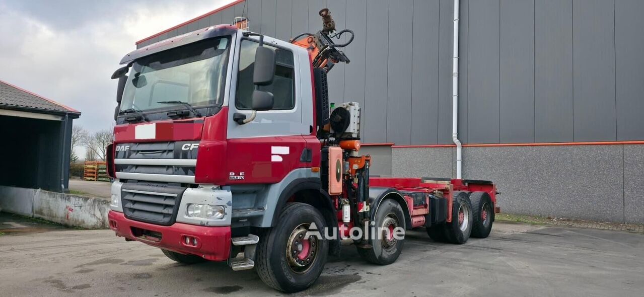 DAF CF 85.510 Crane ATLAS 165.2E kamion šasija