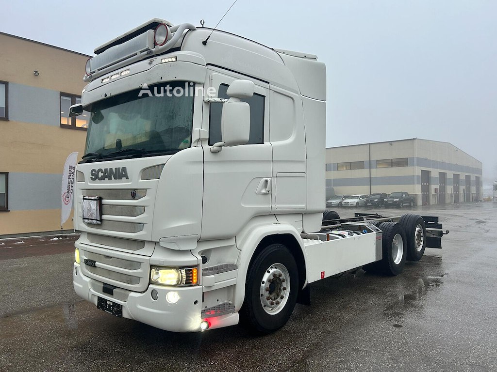 Scania R490 6X2 EURO6 + RETARDER + PTO + ADR kamion šasija
