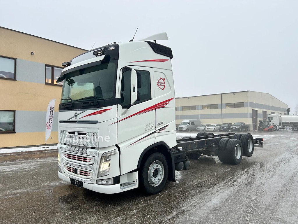 Volvo FH500 6X2 EURO6 + VEB kamion šasija