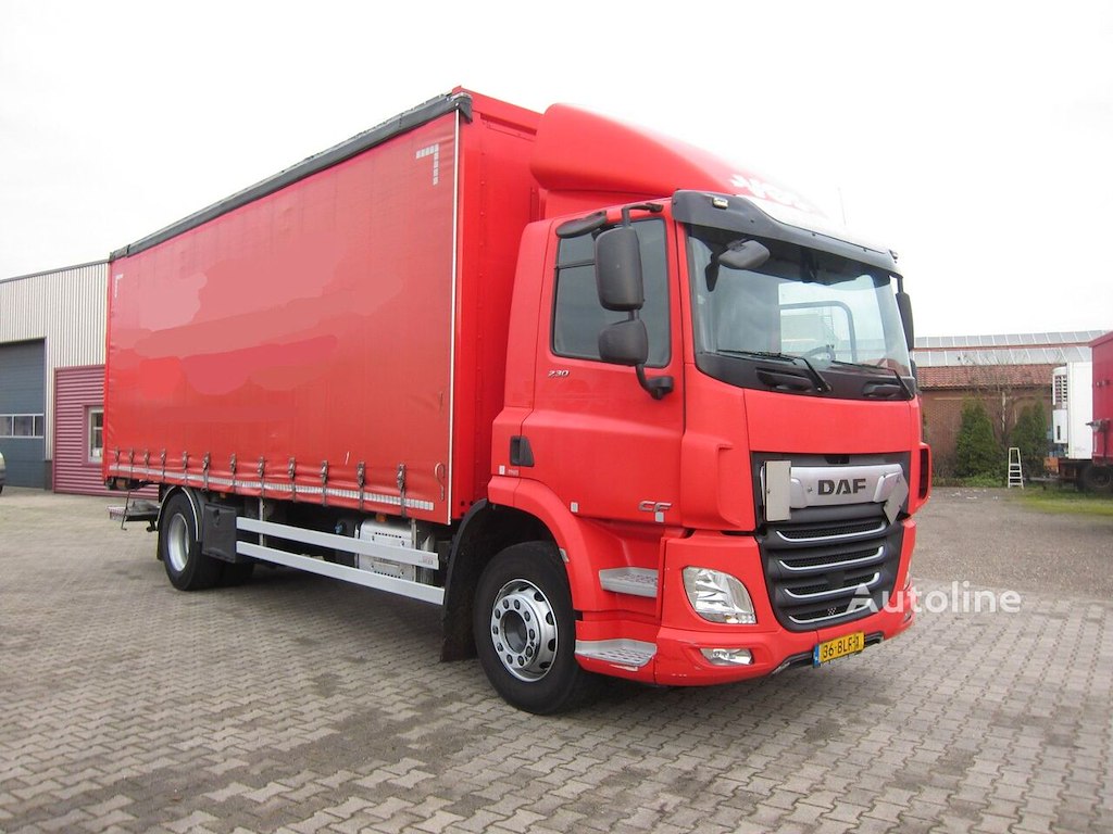DAF CF 230 kamion sa klizna zavesa cerada