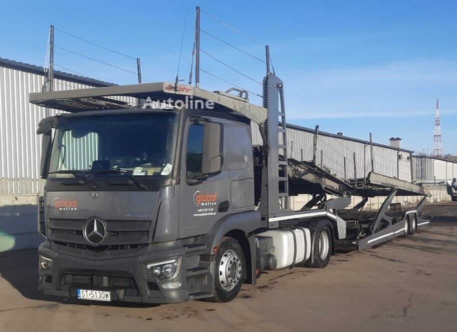 Mercedes-Benz Actros 1840 autotransporter + prikolica autotransportera