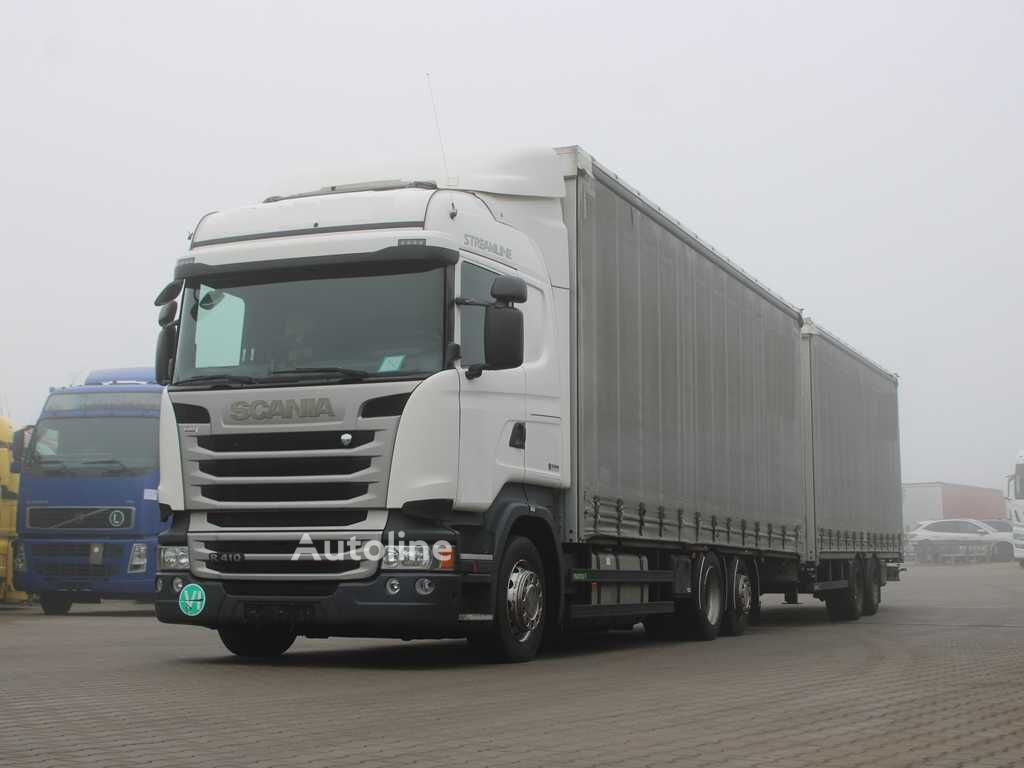 Scania R410, EURO 6, 6X2, AIR SUSPENSION kamion s ceradom