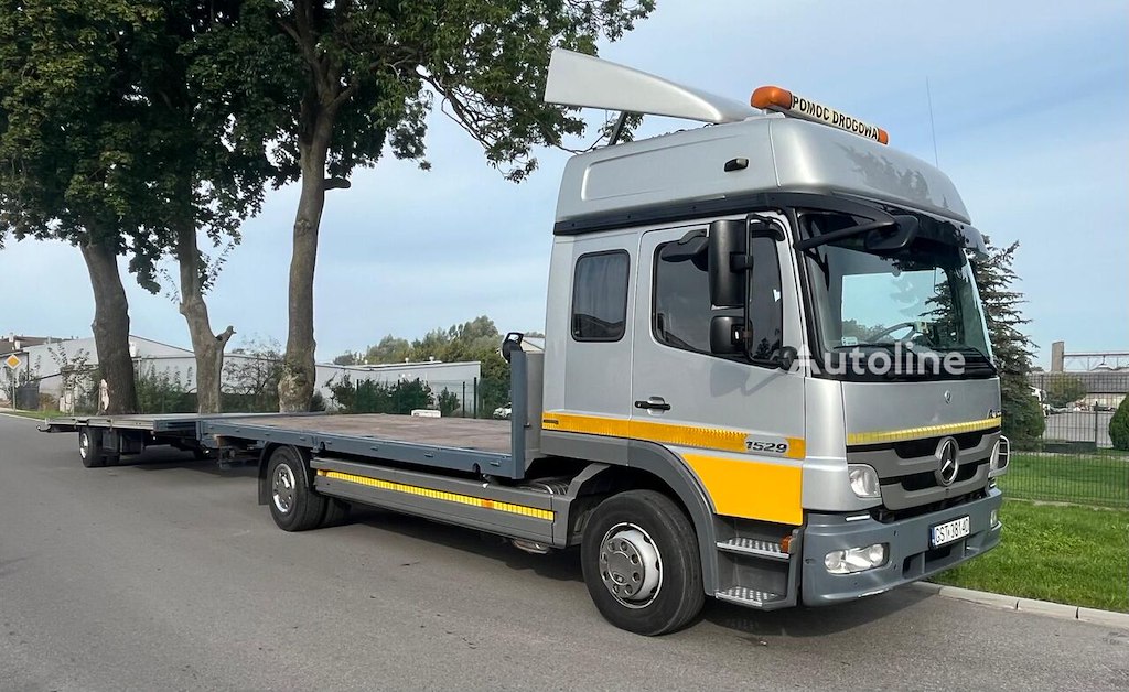 Mercedes-Benz ATEGO 1529 kamion platforma + prikolica