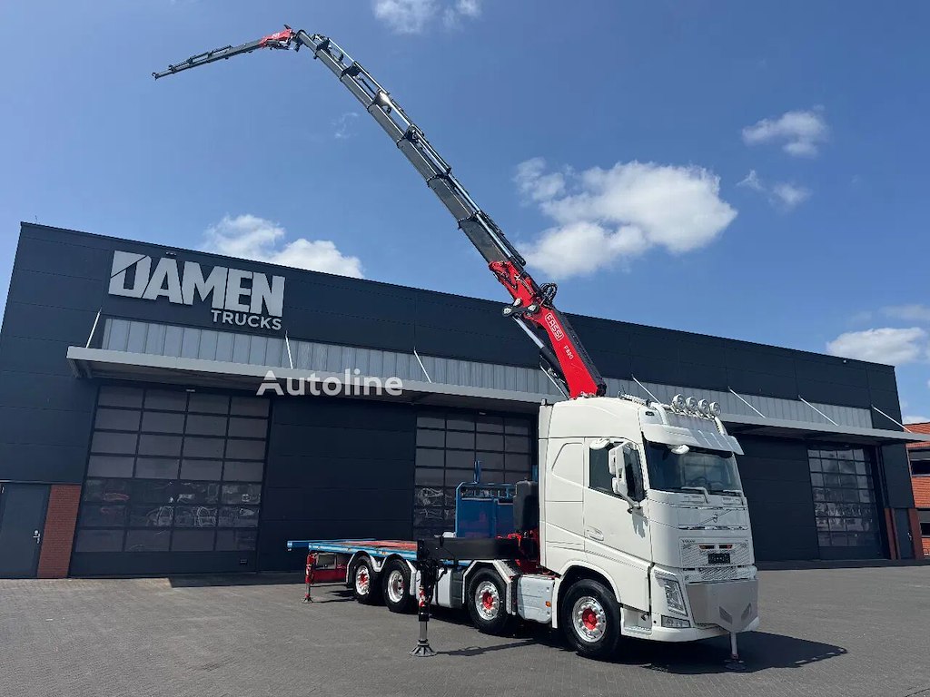 Volvo FH 540 8x2 FASSI F 820 RA.2.27 XHE- DYNAMIC + JIB kamion platforma