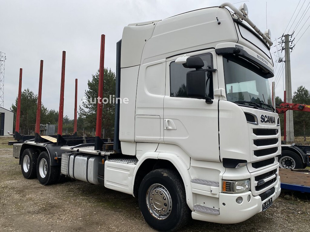 Scania R580 kamion za prevoz drva