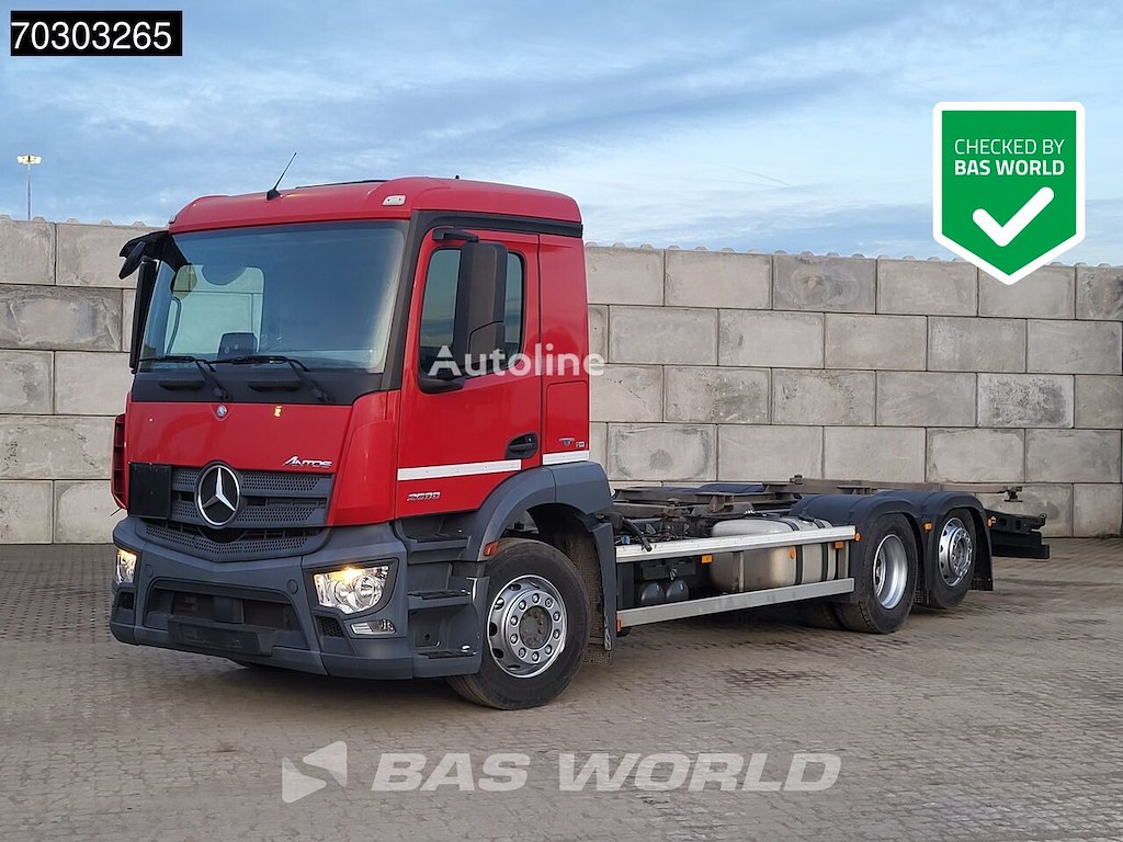 Mercedes-Benz Antos 2533 Antos 6X2 BDF ADR Full Air Suspension Lift+Steering A vozilo za prevoz kontejnera