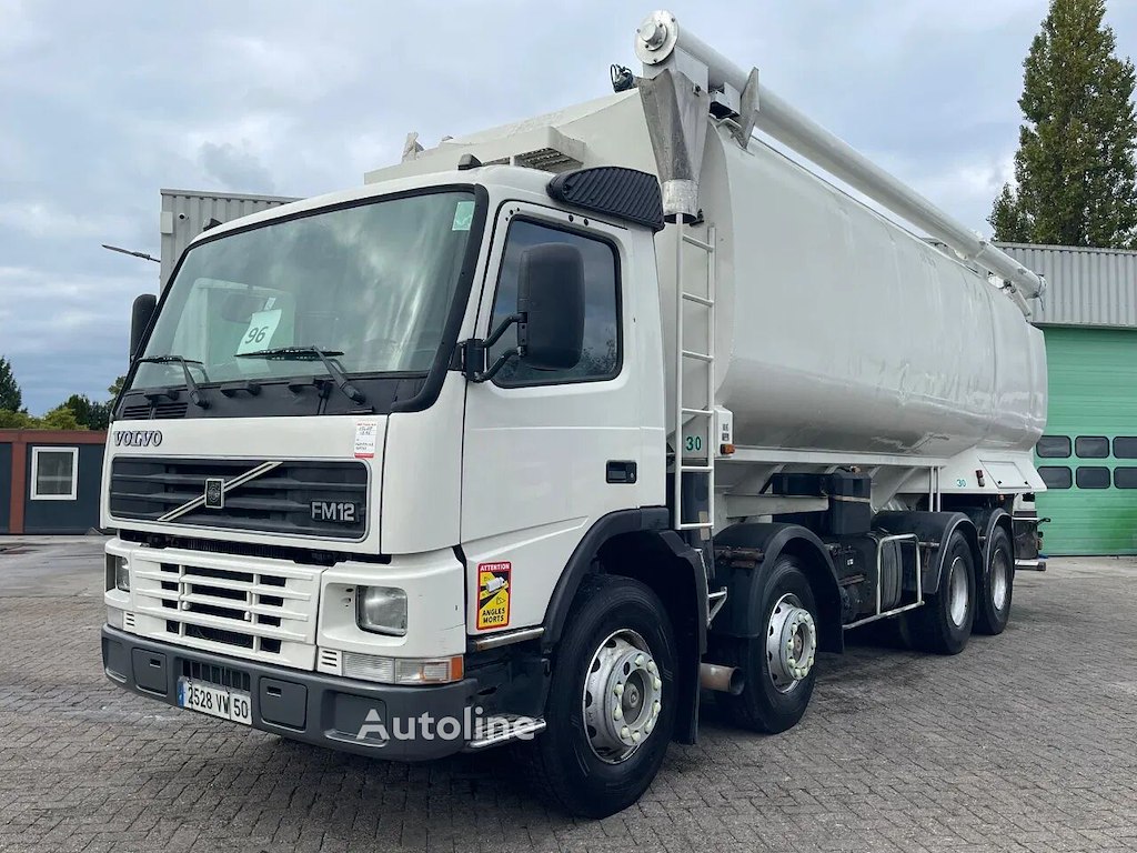 Volvo FM 12.380 8X4 SILO AUGER / AIR GREAT CONDITION / fully serviced! autocisterna