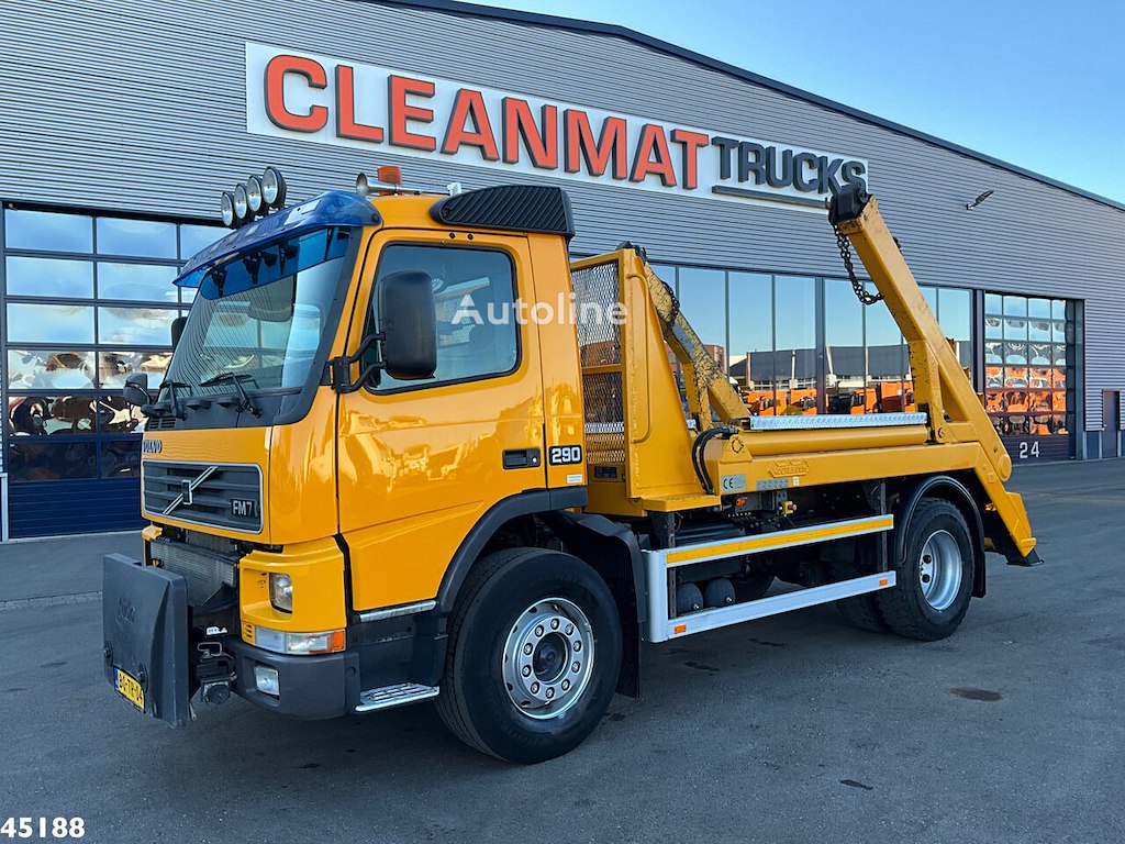 Volvo FM 290 Full Steel Manual 12 Ton portaalarmsysteem kamion autopodizač kontejnera