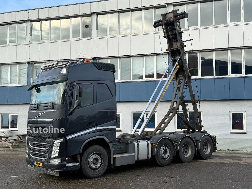 Volvo FH 16.550 8X2 EURO 6 + H.T.S. 30 TON CABLELIFT kamion sa kukom za podizanje tereta