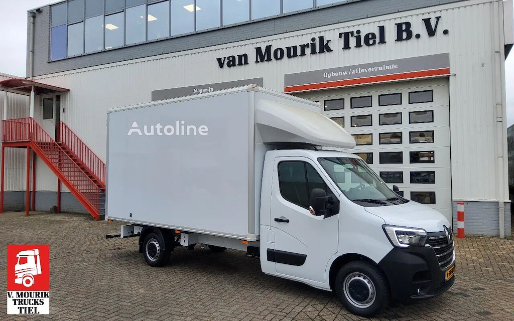 Renault MASTER 165.35 MET GESLOTEN LAADBAK & ACHTERDEUREN - EURO 6 - V-3 kamion furgon < 3.5t