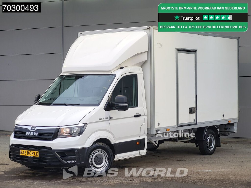 MAN TGE 3.180 Zijdeur Achterdeuren 180PK Bakwagen Airco Cruise Stand kamion furgon < 3.5t