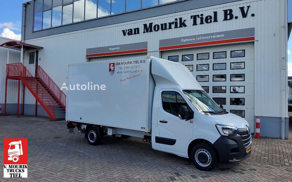 Renault Master 165.35 MET OPBOUW + LAADKLEP 1000 KG. - EURO 6 - V-69-LZN kamion furgon < 3.5t