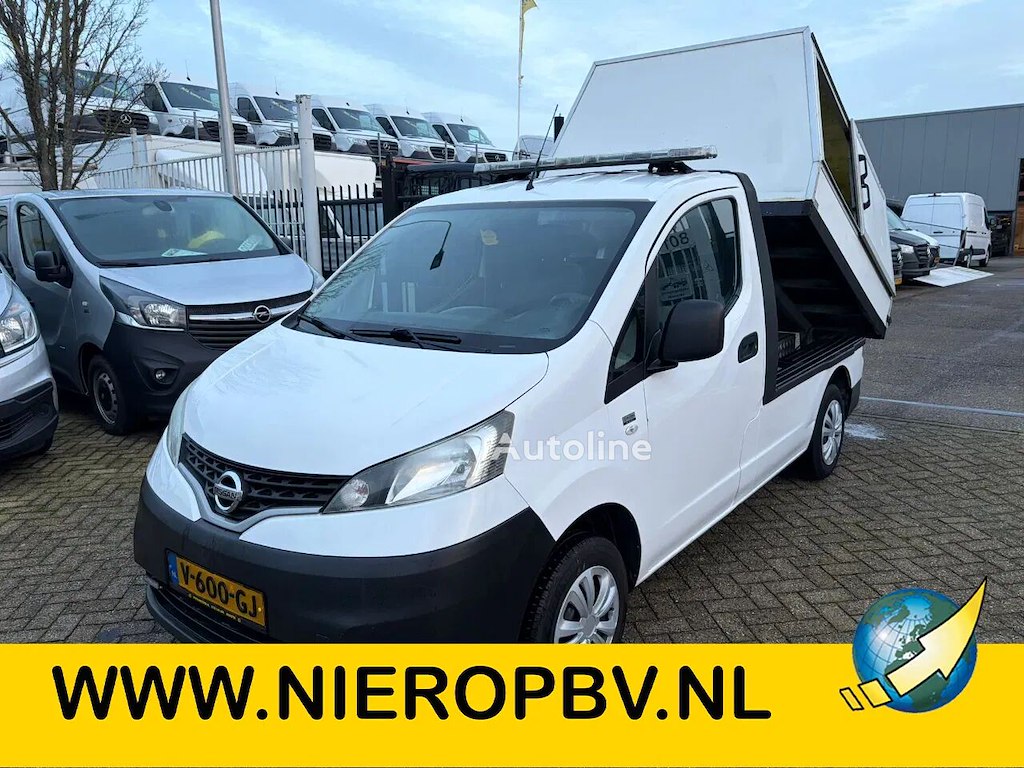 Nissan NV200 1.5DCI Optima Kipper Airco Cruisecontrol Camera kamion kiper < 3.5t