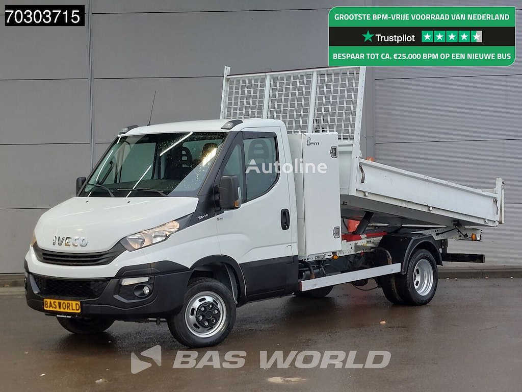 IVECO Daily 35C14 Kipper met Kist Dubbellucht 3,5t Trekhaak Cruise Eur kamion kiper < 3.5t