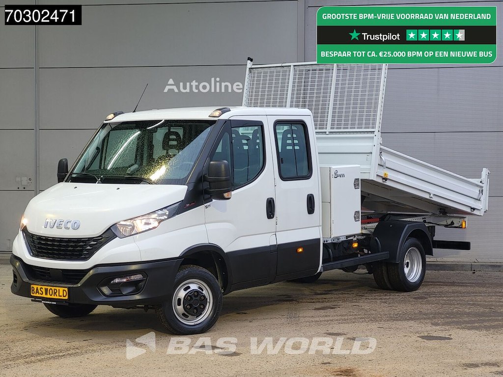 IVECO Daily 35C16 3.0L Kipper met Kist Dubbel Cabine Dubbellucht 3,5t kamion kiper < 3.5t