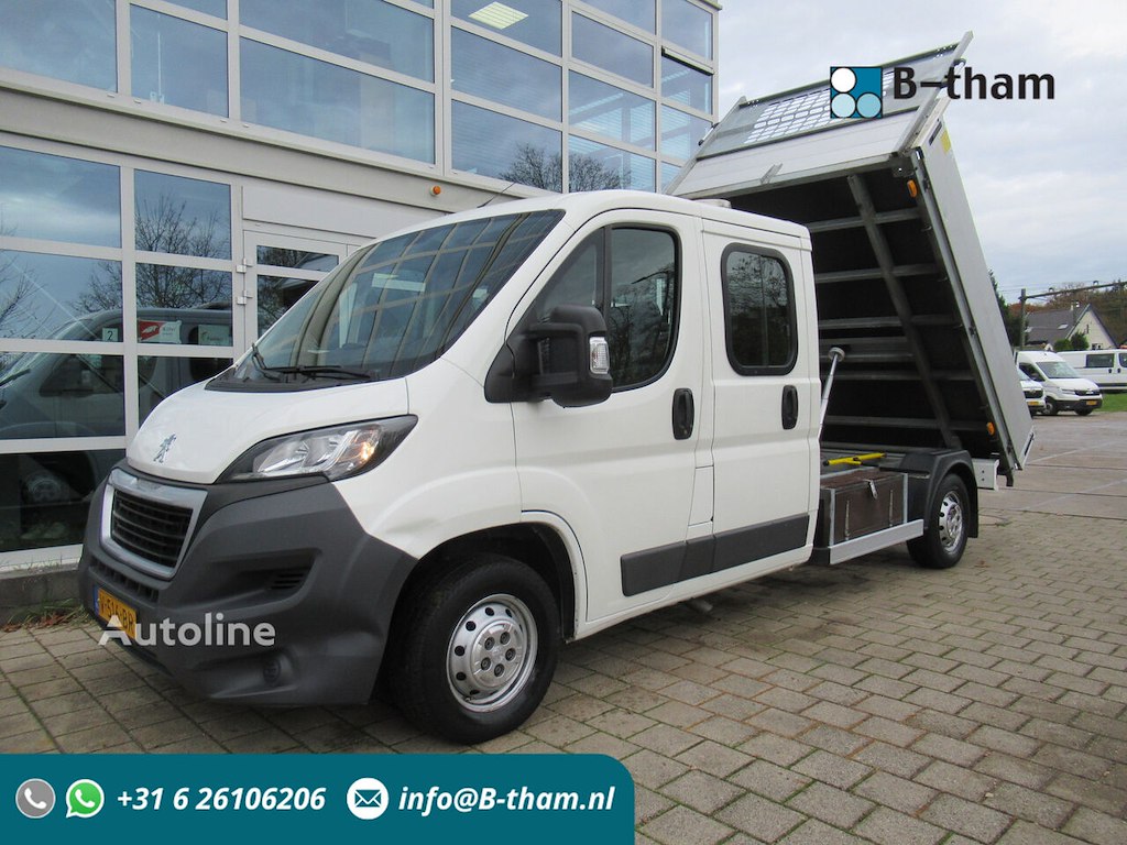 Peugeot Boxer 335 2.0 HDI L3 DOKA Dubbelcabine Kipper kamion kiper < 3.5t