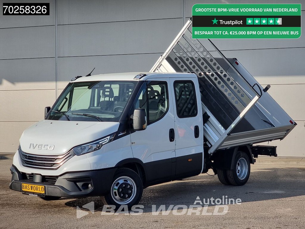 Novi IVECO Daily 35C21 3-Zijdige Kipper Dubbel Cabine 210PK 3.0L Dubbelluch kamion kiper < 3.5t