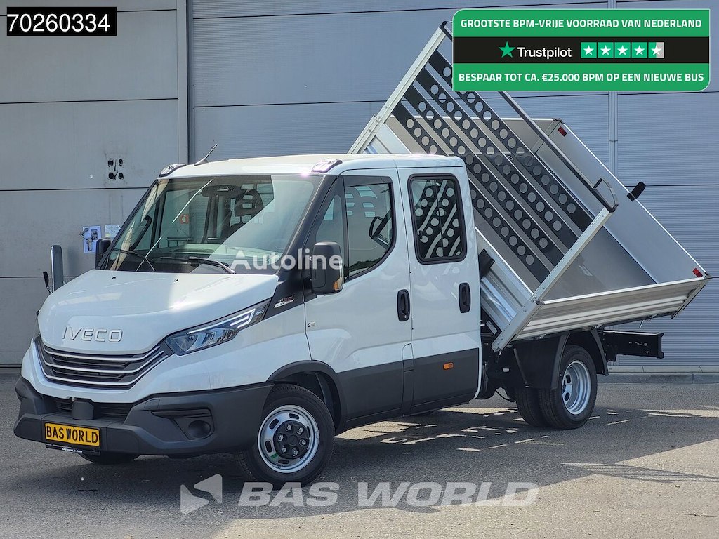 Novi IVECO Daily 35C21 3-Zijdige Kipper Dubbel Cabine 210PK 3.0L Dubbelluch kamion kiper < 3.5t