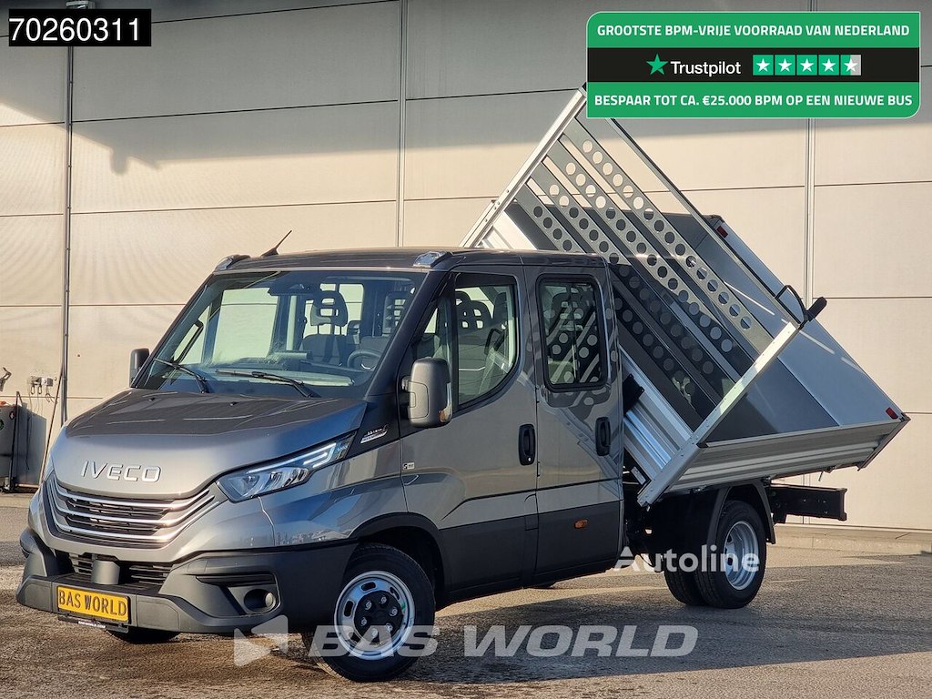 Novi IVECO Daily 35C21 3 zijdige Kipper Dubbel Cabine 210PK 3.0L Dubbelluch kamion kiper < 3.5t