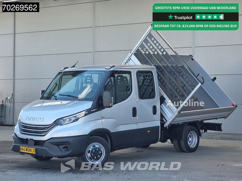 Novi IVECO Daily 35C21 3 zijdige Kipper Dubbel Cabine 210PK 3.0L Dubbelluch kamion kiper < 3.5t