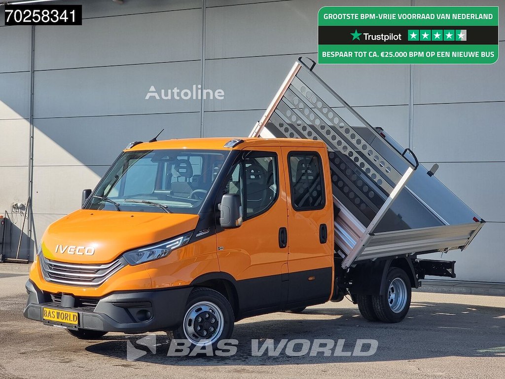 Novi IVECO Daily 35C21 3-Zijdige Kipper Dubbel Cabine 210PK 3.0L Dubbelluch kamion kiper < 3.5t