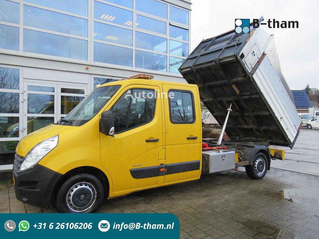 Renault Master T35 2.3 dCi 92KW L3 DOKA Dubbelcabine Kipper kamion kiper < 3.5t