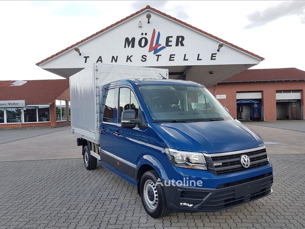 Volkswagen Crafter 2.0 TDI Pritsche DoKa Plane 35 MR 4x4 kamion s ravnom platformom < 3.5t