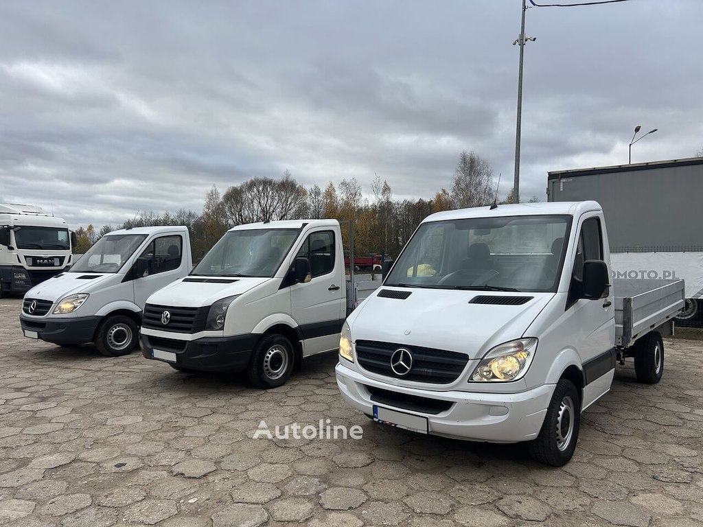 Mercedes-Benz Sprinter 313 / 4 SZTUKI / SKRZYNIA 3.40 M / ROZSTAW OSI 3.70 M kamion s ravnom platformom < 3.5t
