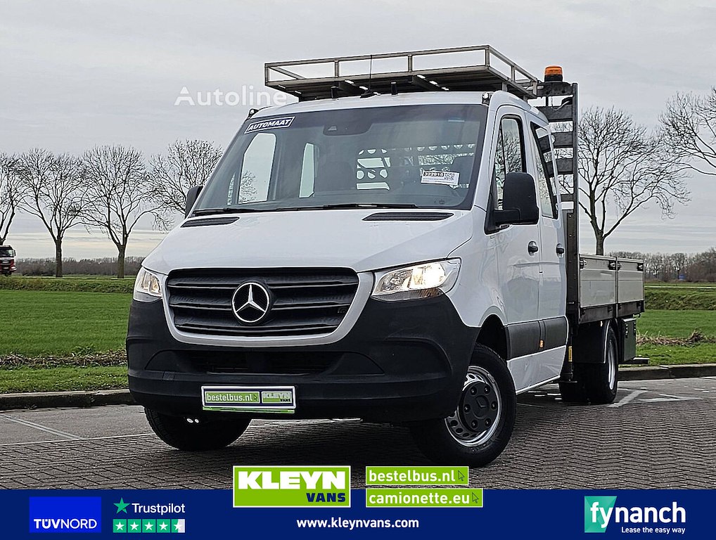 Mercedes-Benz SPRINTER 514 ac automaat EURO6 kamion s ravnom platformom < 3.5t