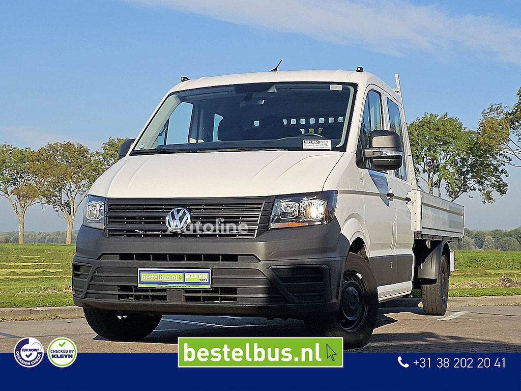 Volkswagen CRAFTER 35 2.0 DUB.Cab Open-Laadbak kamion s ravnom platformom < 3.5t