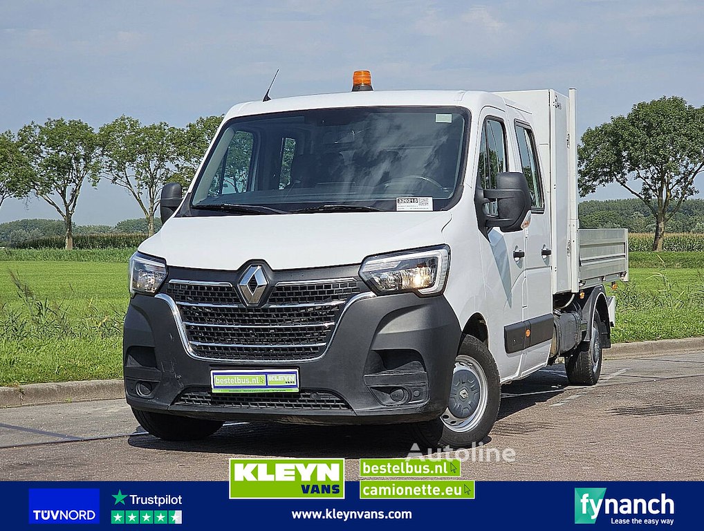 Renault MASTER 2.3 Dub.Cab Open-Laadbak kamion s ravnom platformom < 3.5t