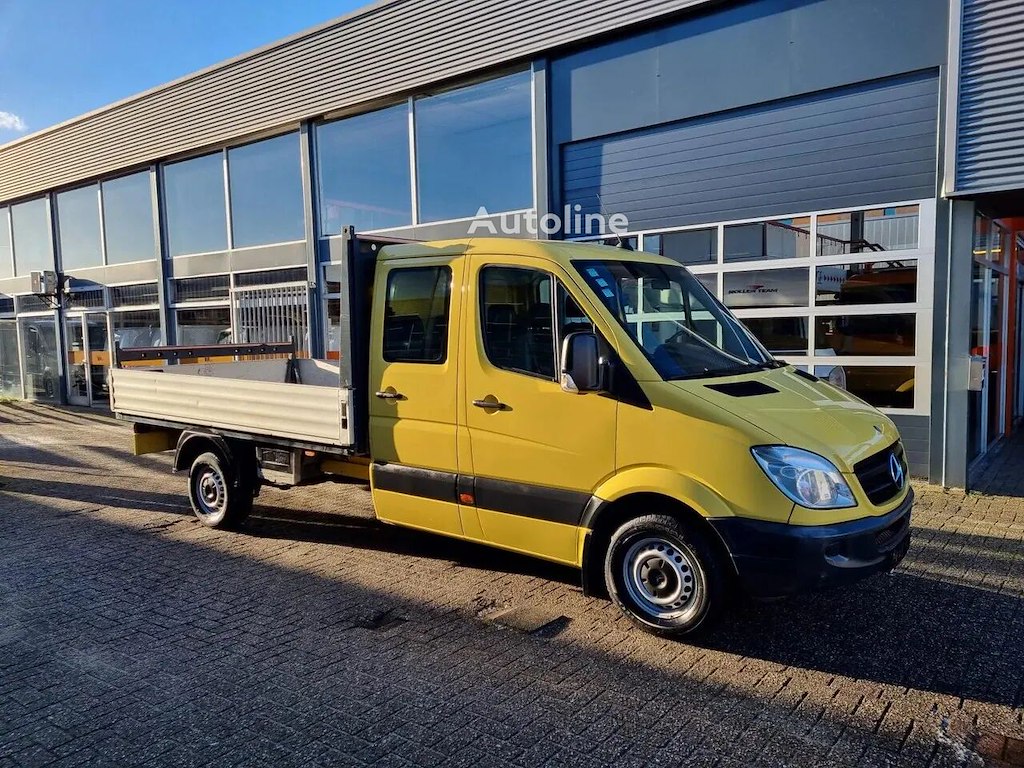Mercedes-Benz Sprinter 313 CDI DC DoKa 433WB 7 ZITS E5/ Airco/ Navi kamion s ravnom platformom < 3.5t