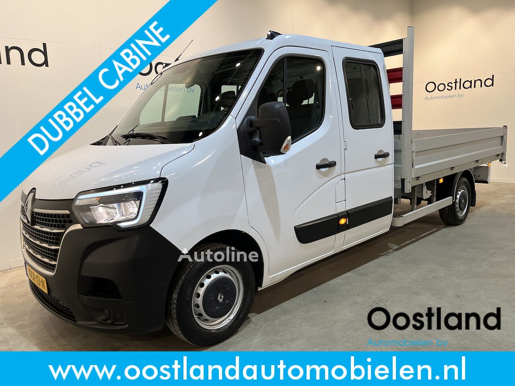 Renault Master 2.3 dCi 145 PK L3 DC Dubbel Cabine kamion s ravnom platformom < 3.5t