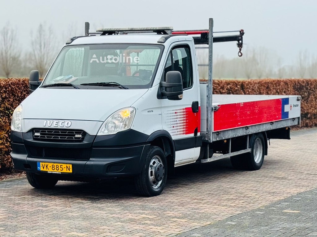 IVECO Daily 40C15 3.0 AIRCO MAXILIFT 150.2 E Kraan kamion s ravnom platformom < 3.5t