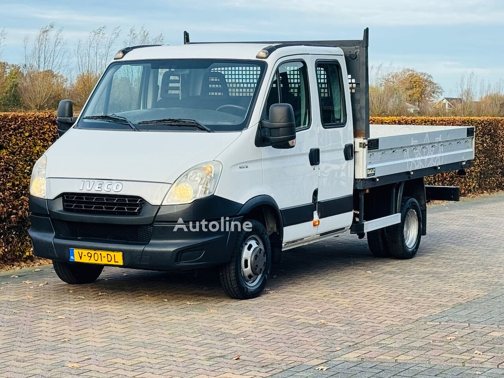 IVECO Daily 40C15 D DUBBEL CABINE OPEN LAADBAK kamion s ravnom platformom < 3.5t