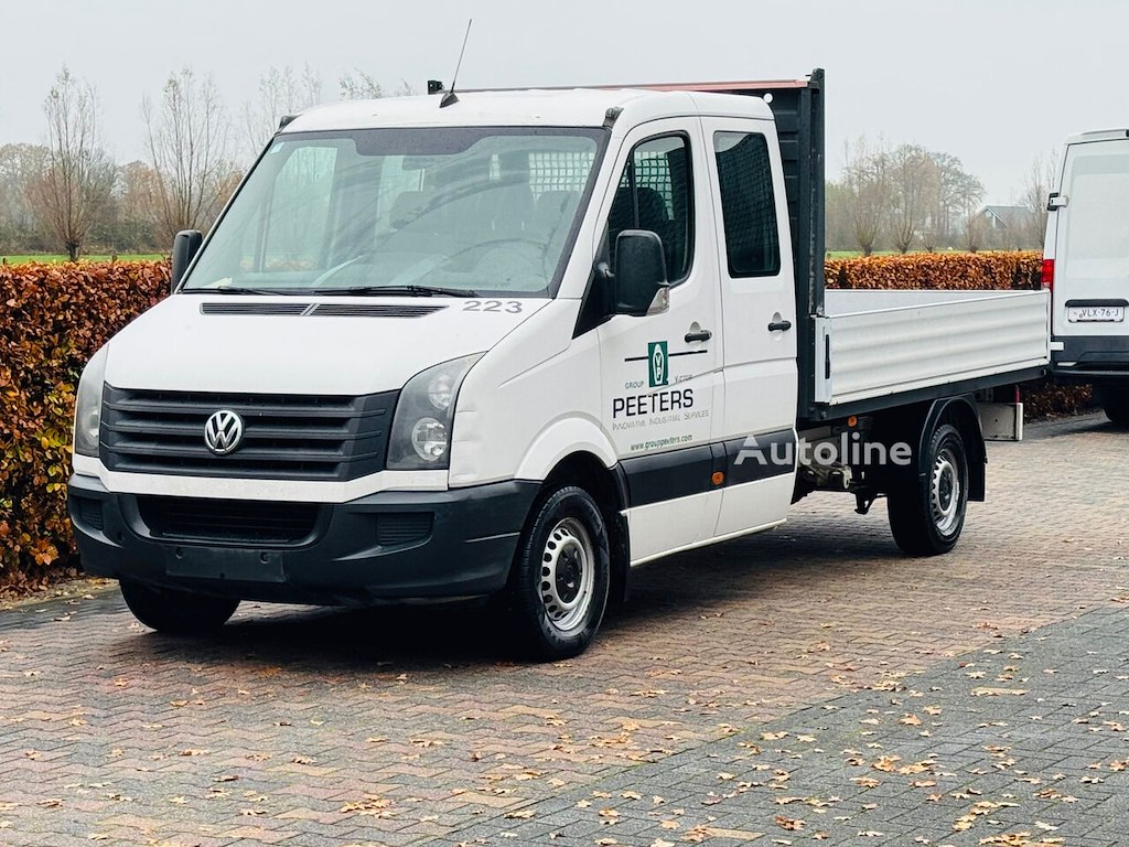 Volkswagen Crafter 2.0 TDI DUBBEL CABINE OPEN LAADBAK kamion s ravnom platformom < 3.5t