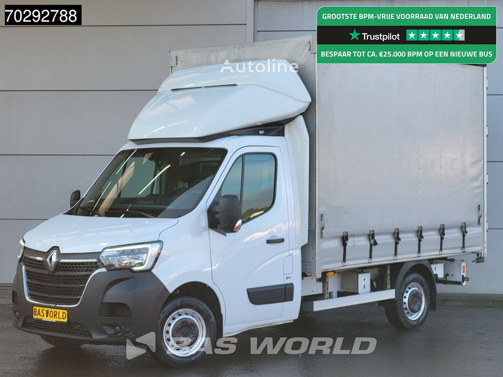 Renault Master 145PK Schuifzeilen Achterdeuren Bakwagen LED Airco Cruise kamion s ceradom < 3.5t