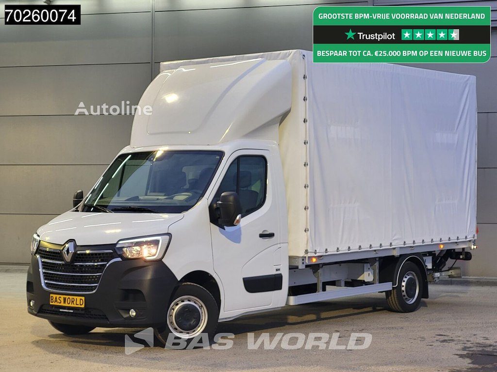 Novi Renault Master 165PK Laadklep Schuifzeil Airco Cruise Bakwagen Meubelbak kamion s ceradom < 3.5t