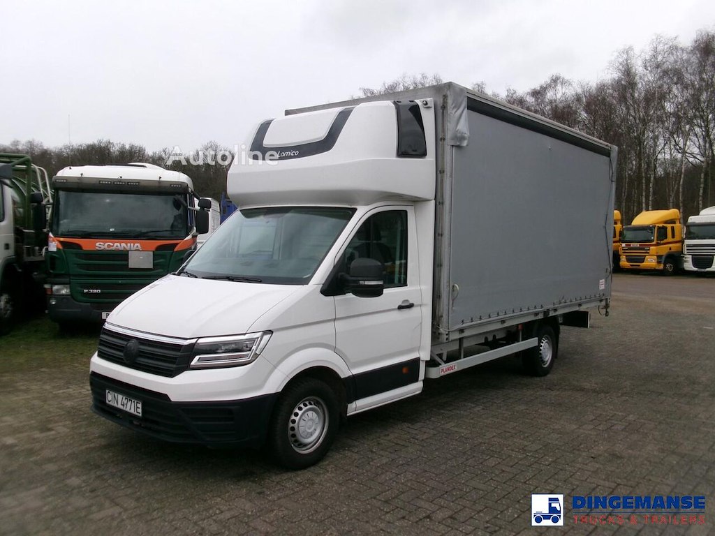 Volkswagen Crafter 4x2 curtain side van Euro 6 kamion s ceradom < 3.5t