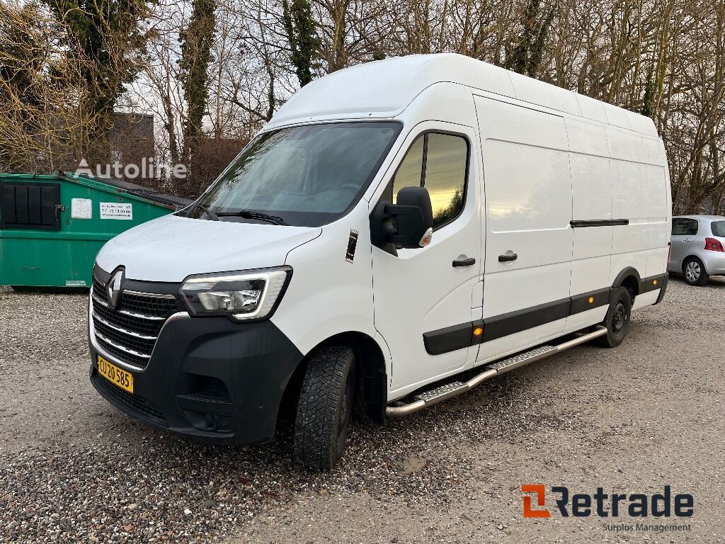 Prodaje se Renault RENAULT MASTER Varevogn indrettet med hylder og med BÄR læsseram minibus furgon na aukciji