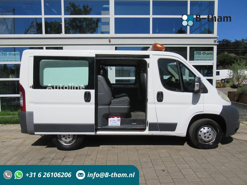 Peugeot Boxer 330 2.2 HDI 96KW L1H P+ DOKA Dubbelcabine AIRCO minibus furgon