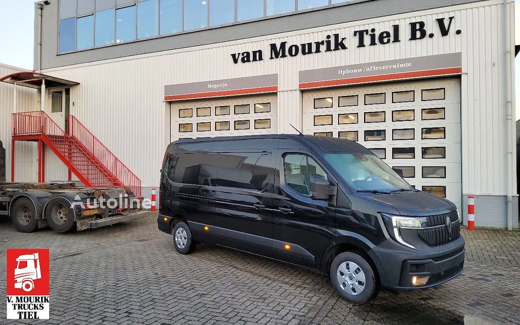 Renault Master 170.35 EURO 6 L3H2 ZWART METALLIC - TREKHAAK - V-45-KNT - minibus furgon