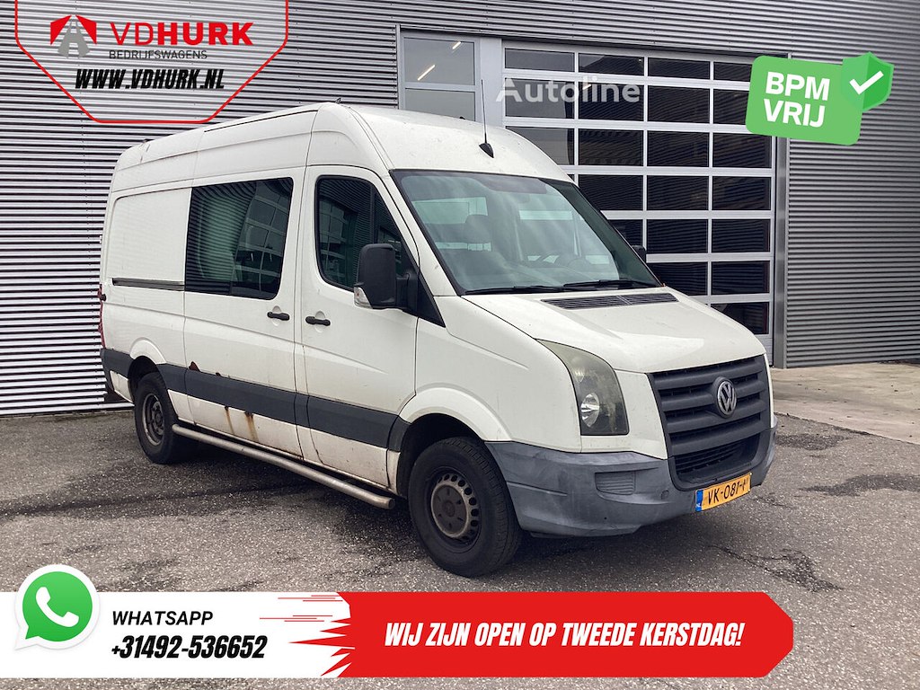 Volkswagen Crafter 50 2.5 TDI Aut. L2H2 DC Dubbel Cabine EXPORT 5 cil/ 3.5t minibus furgon