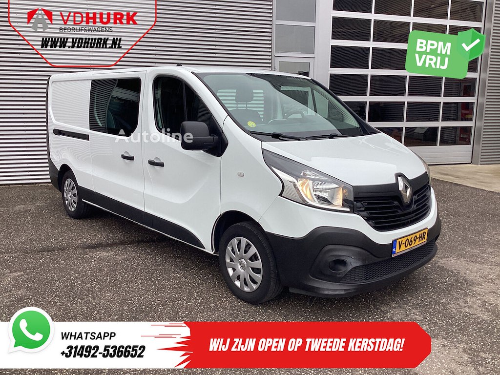 Renault Trafic 1.6 dCi 125 pk E6 L2 DC Dubbel Cabine BPM VRIJ NL Auto/ C minibus furgon
