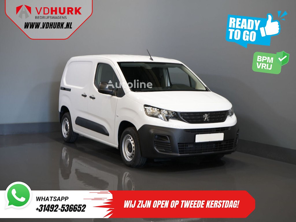 Peugeot Partner 1.2 Turbo 110 pk BPM VRIJ/ BENZINE/ PDC/ Cruise/ Airco minibus furgon