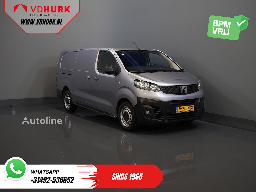 Fiat Scudo 2.0 MJ 145 pk L3 BPM VRIJ! Adapt.Cruise/ Climate/ Keyless/ minibus furgon